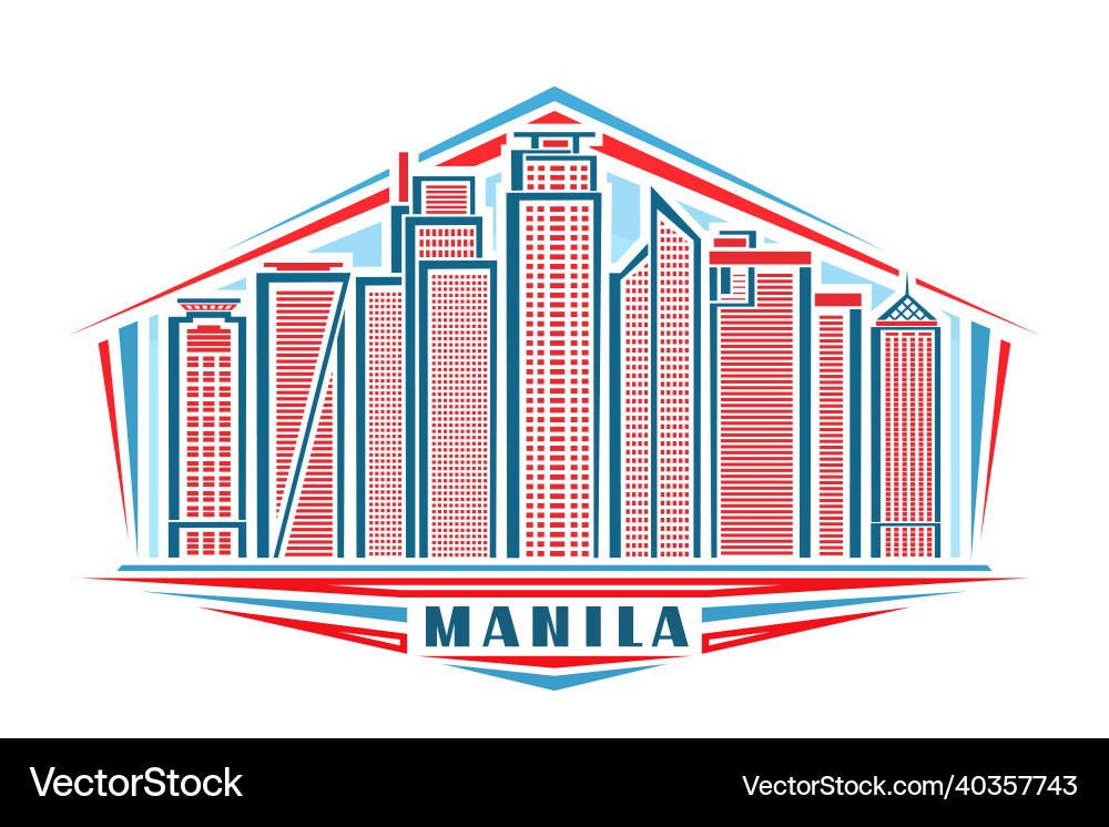 Manila Royalty Free Vector Image - VectorStock