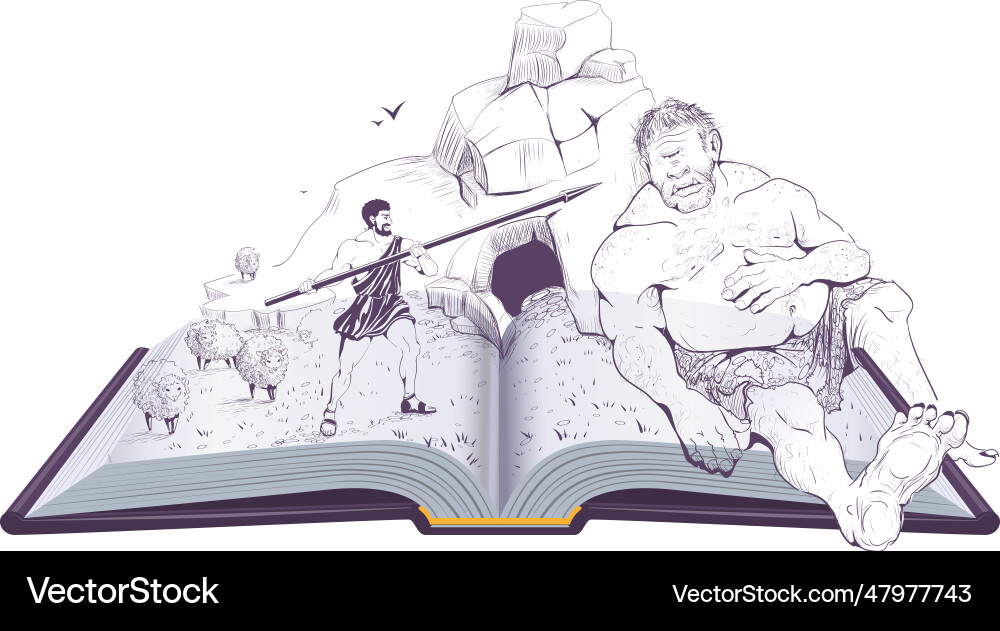 Odysseus Cyclops Drawing