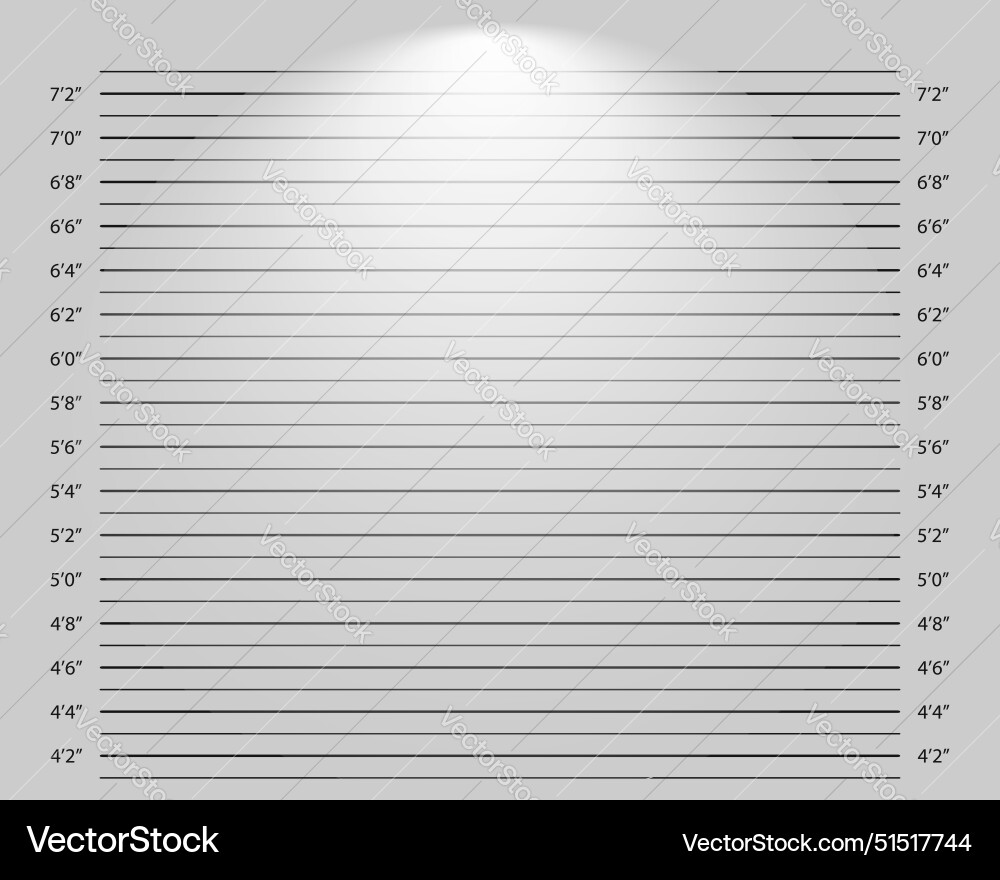 Line up mugshot background with lighting effect Vector Image