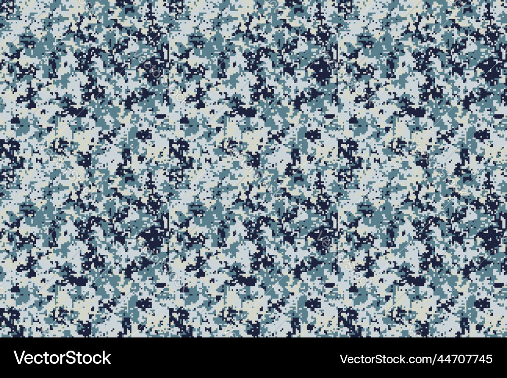 Pixel camouflage for a soldier army uniform Vector Image