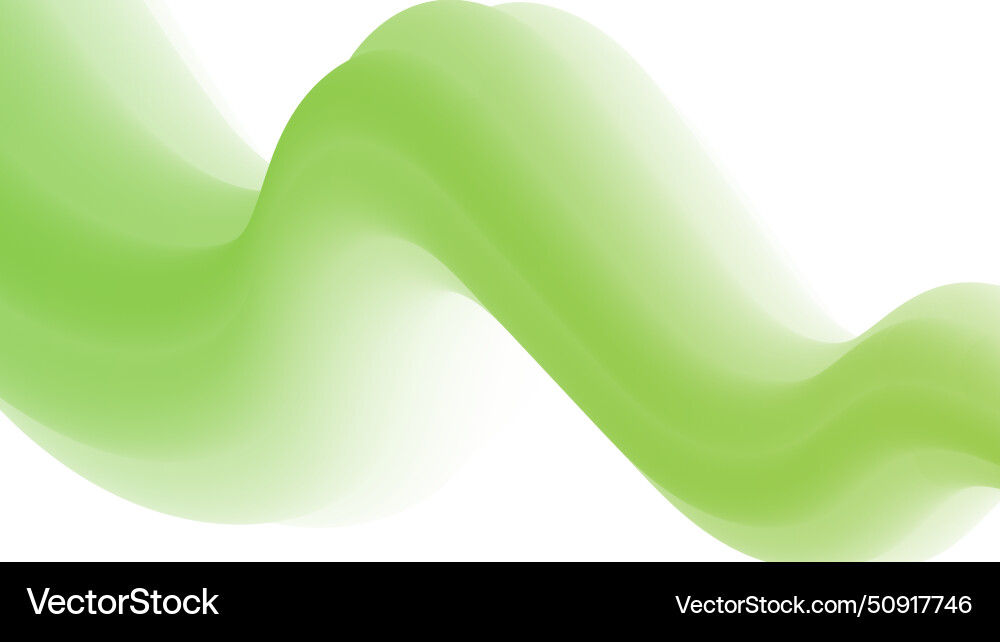 Ecology corporate green wave eco background Vector Image
