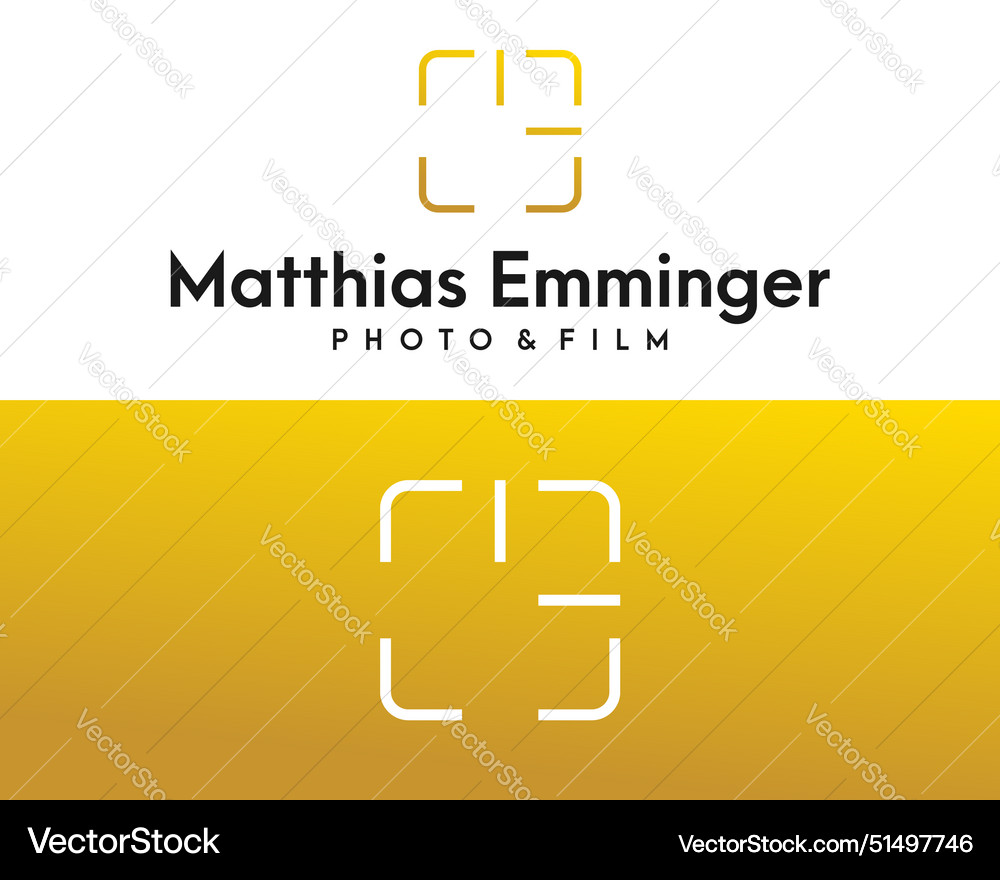 Me logo Royalty Free Vector Image - VectorStock