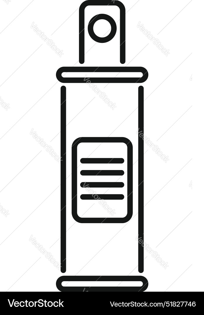 Spray can icon representing painting or graffiti Vector Image