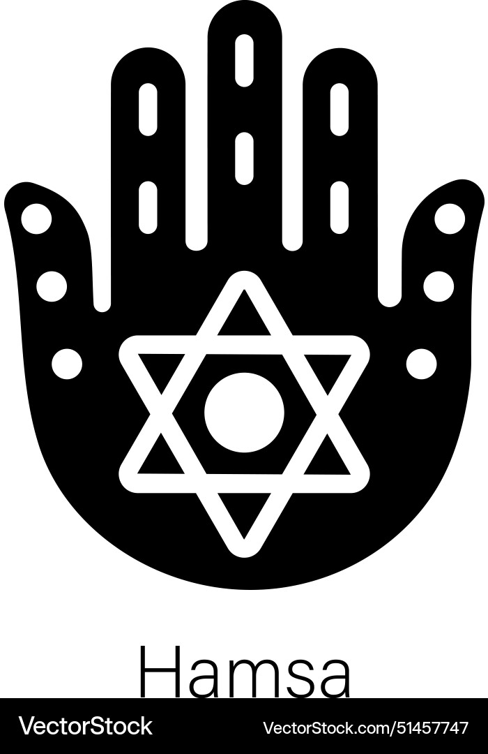 Hamsa Royalty Free Vector Image - VectorStock