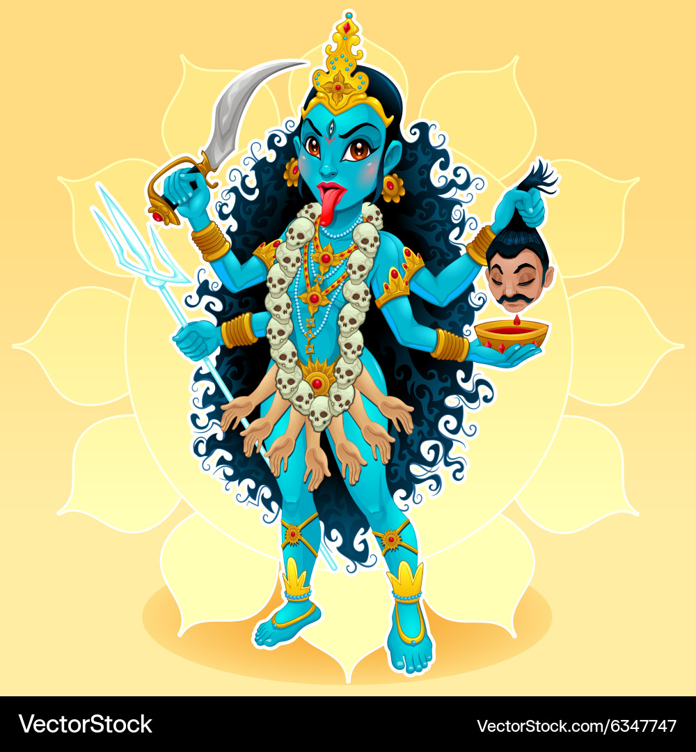 Kali Royalty Free Vector Image - VectorStock