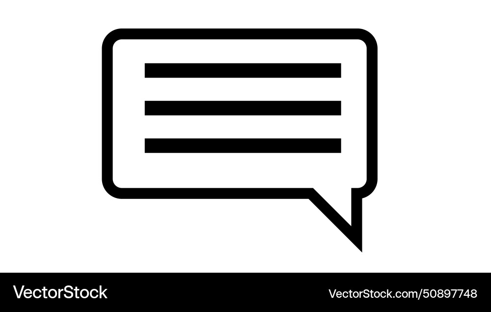 Talk or conversation icon Royalty Free Vector Image