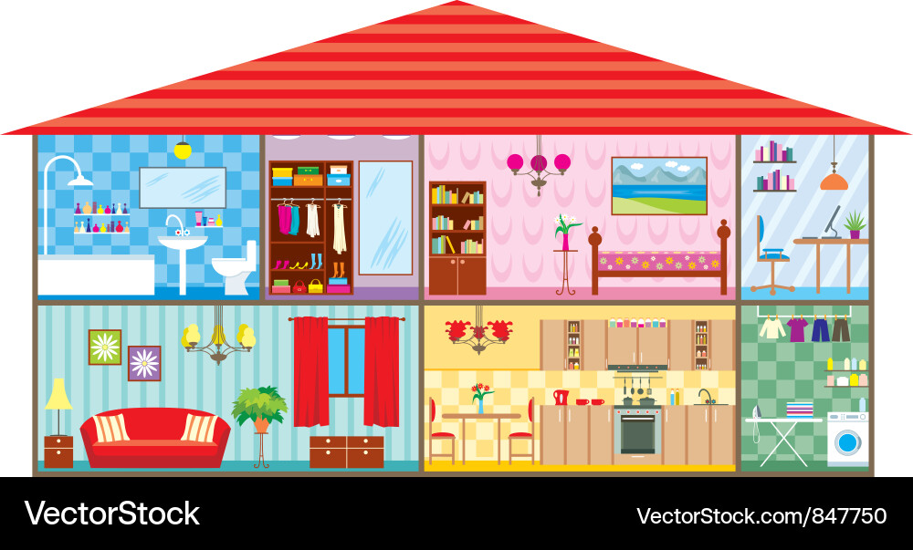 House Royalty Free Vector Image - VectorStock