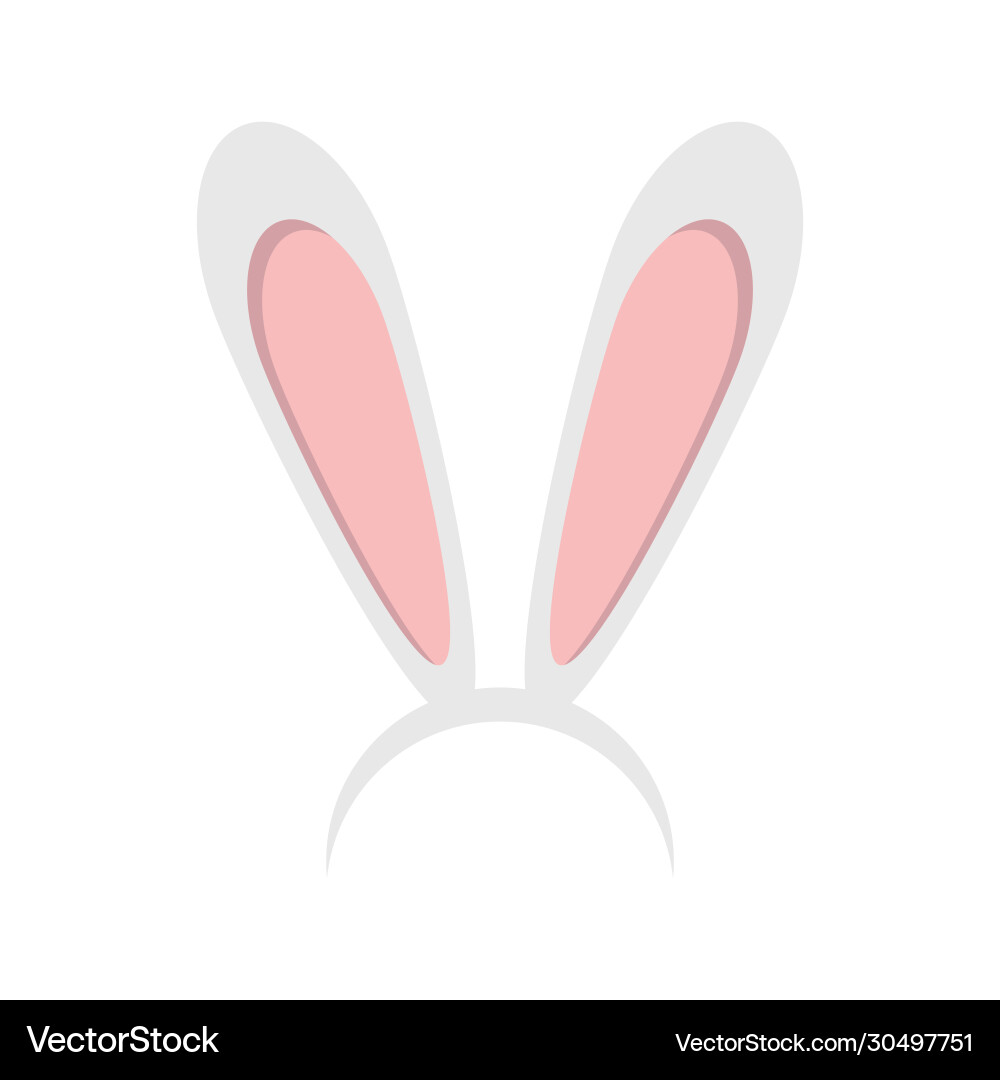 Rabbit ears Royalty Free Vector Image - VectorStock