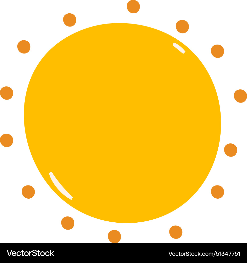 Sun cartoon doodle Royalty Free Vector Image - VectorStock