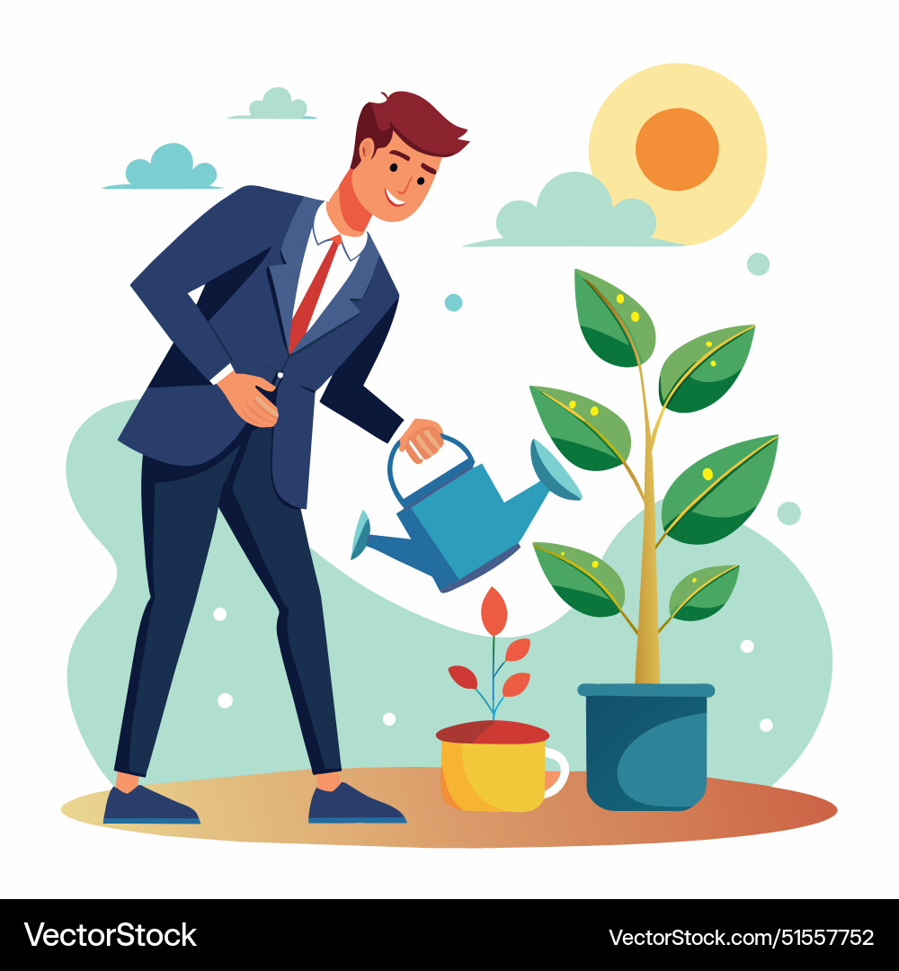Personal development self improvement or career Vector Image