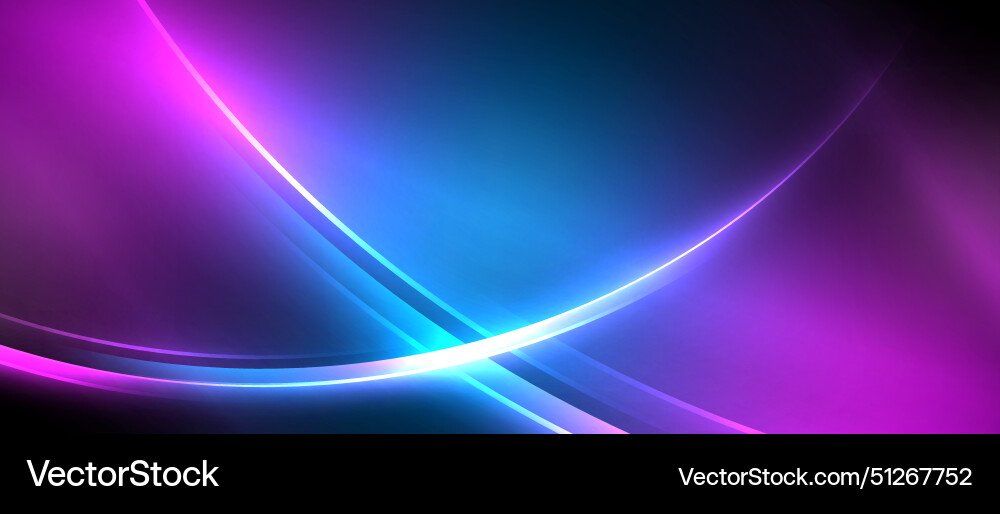 Violet and electric blue pattern with neon magenta