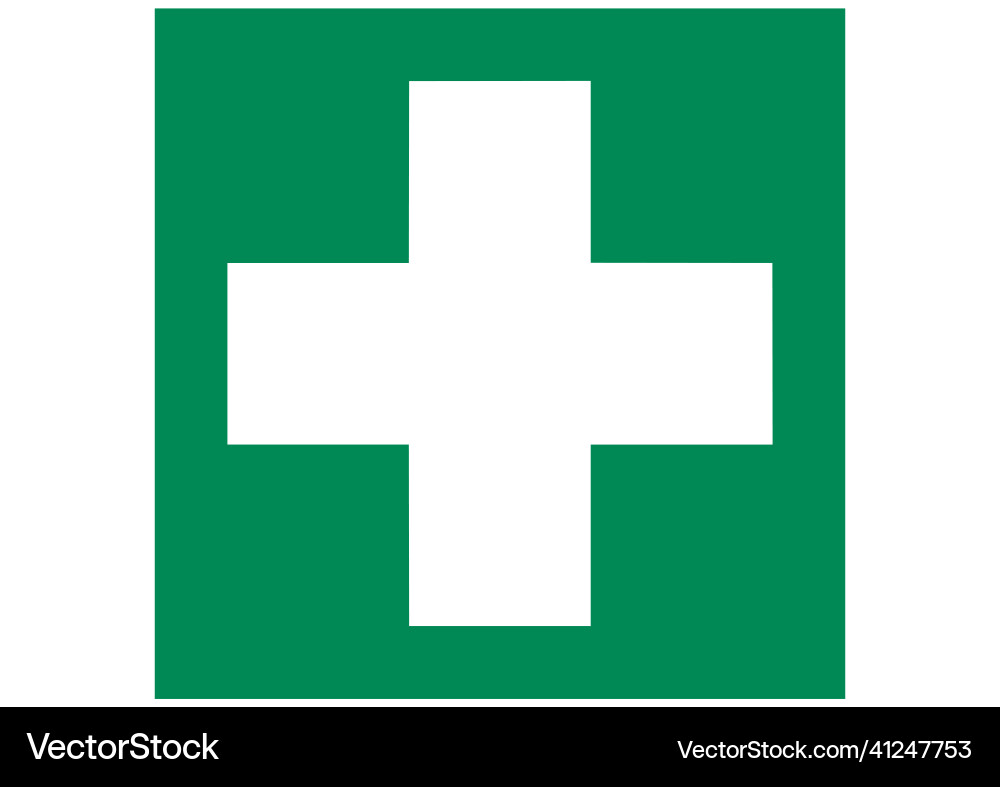 First aid Royalty Free Vector Image - VectorStock