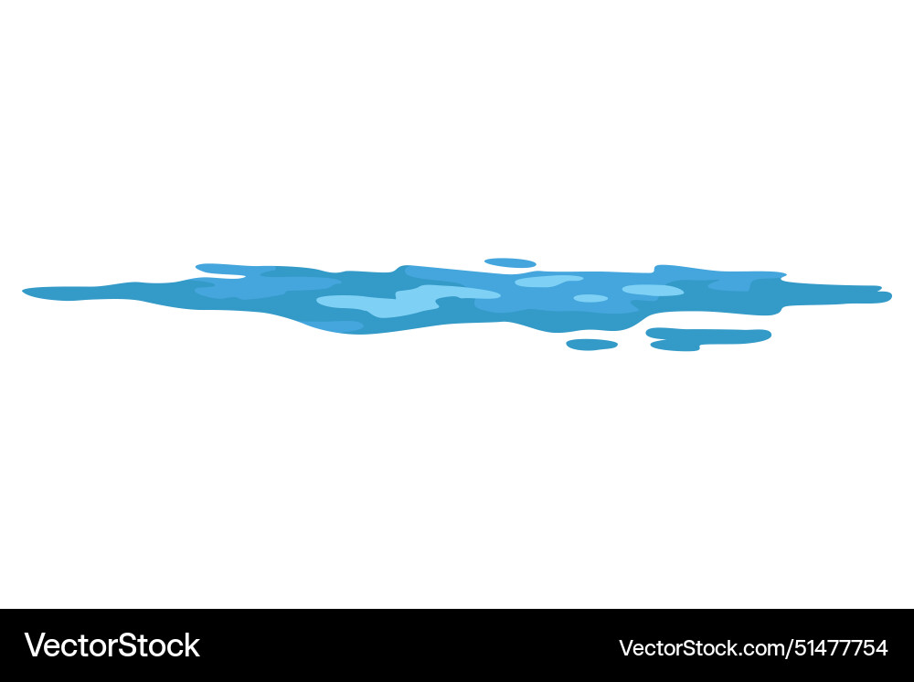 Animation water wave frame splash Royalty Free Vector Image
