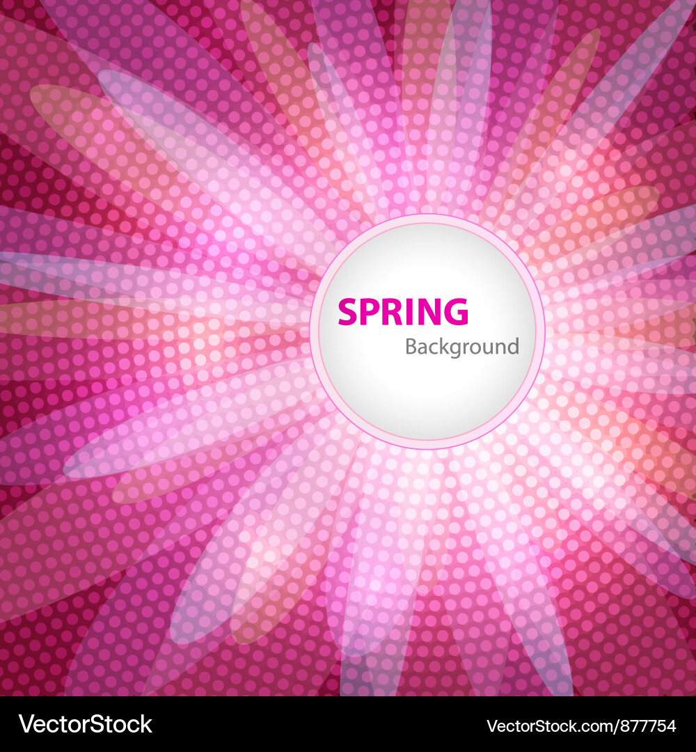 Spring background Royalty Free Vector Image - VectorStock