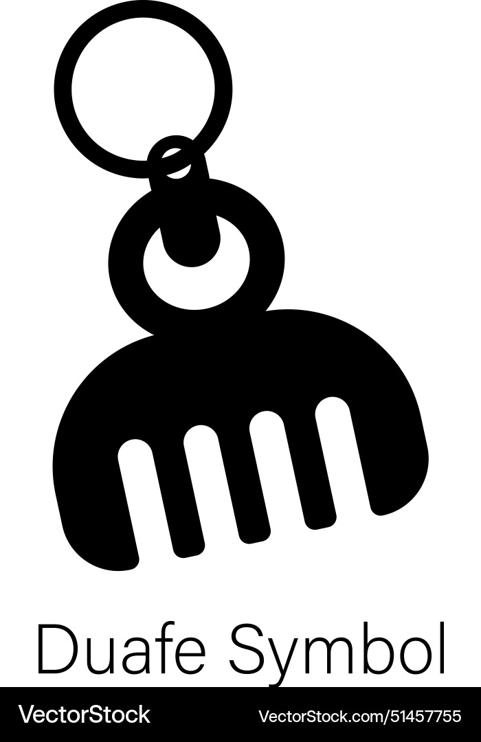 Duafe symbol Royalty Free Vector Image - VectorStock