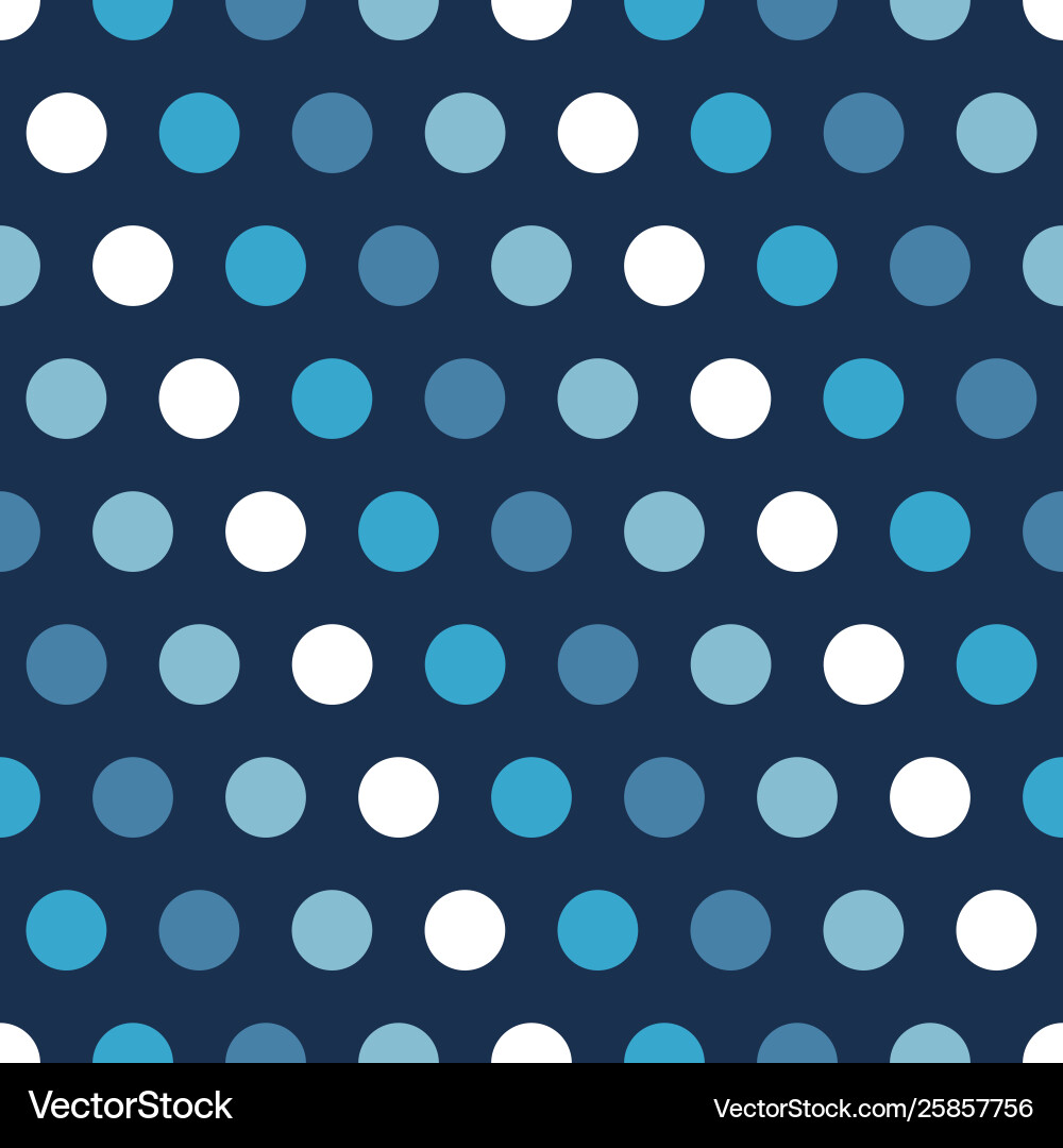 Navy Blue Polka Dot Background