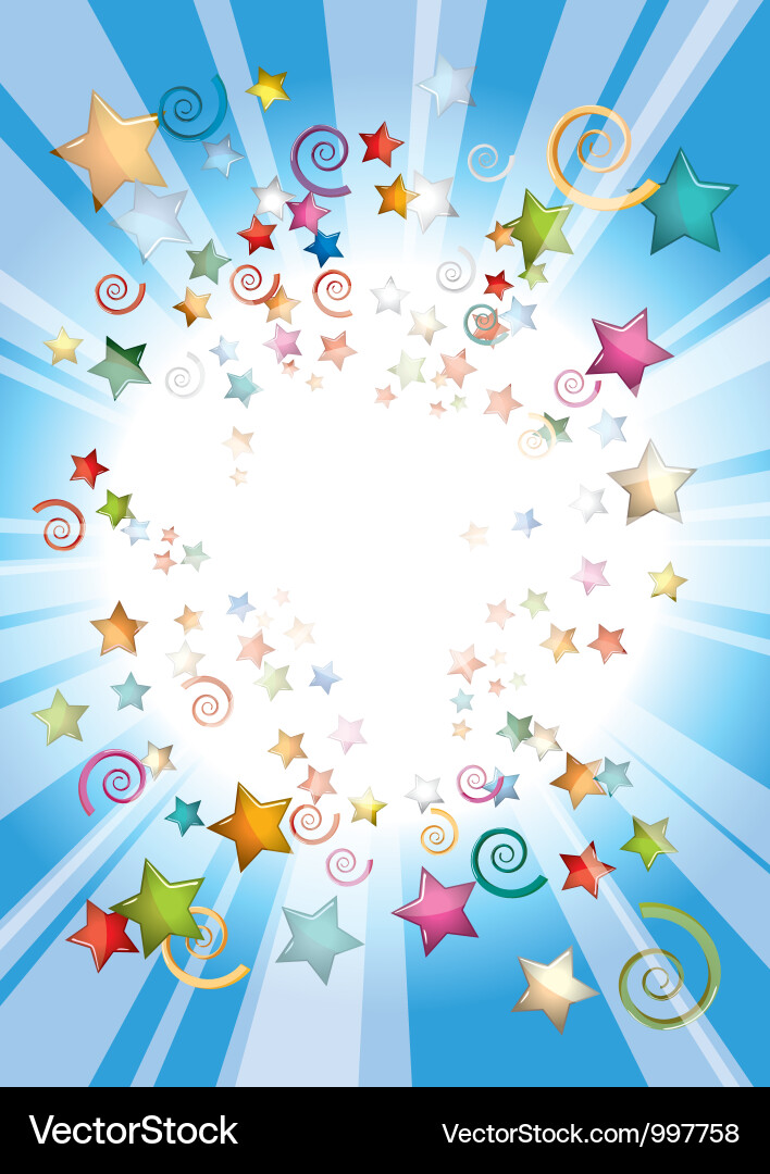 Fireworks Celebration Background Royalty Free Vector Image