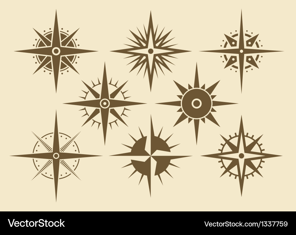 Compass Royalty Free Vector Image - VectorStock