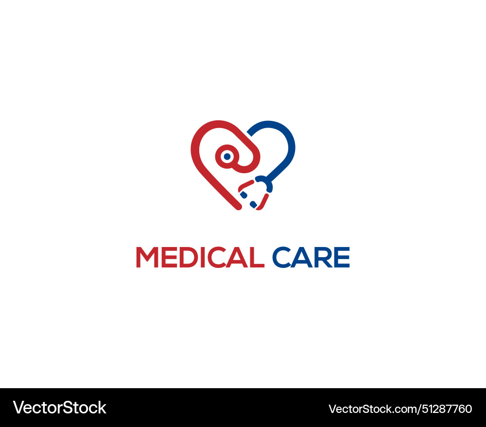 Abstract medical logo Royalty Free Vector Image