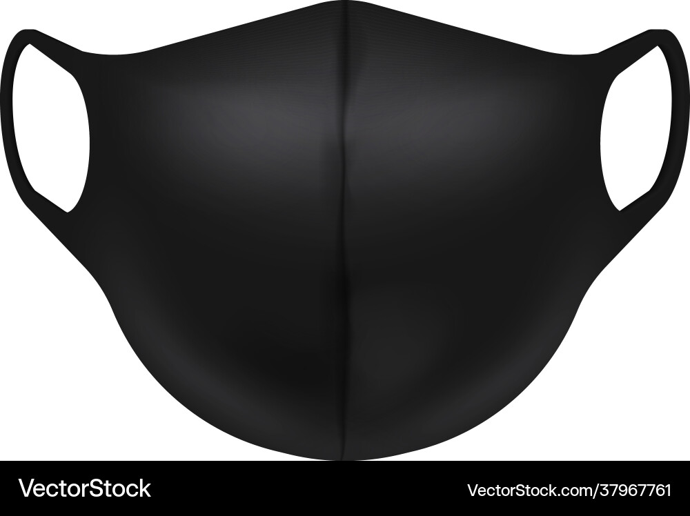 Realistic mask Royalty Free Vector Image - VectorStock