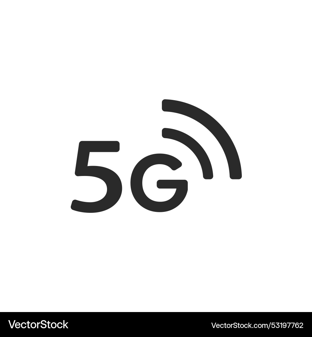 5g network icon Royalty Free Vector Image - VectorStock