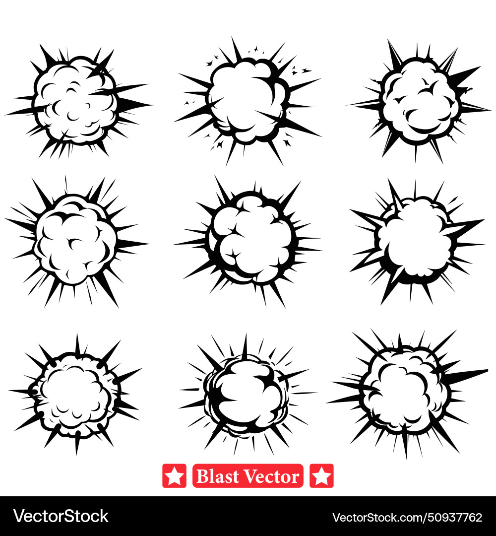 Blast off into creativity diverse silhouettes Vector Image