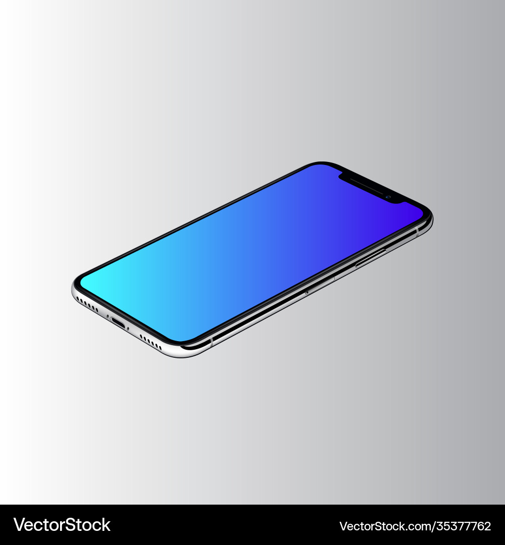 Cell-phone-perspective Royalty Free Vector Image