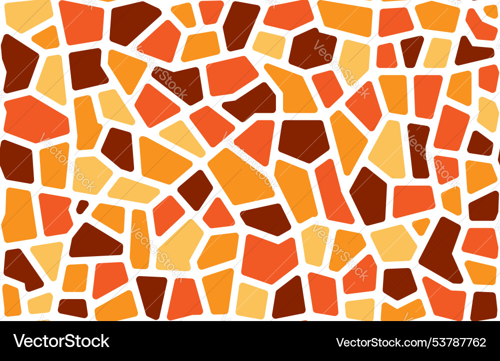 Mosaic stone tile pattern paving floor background Vector Image