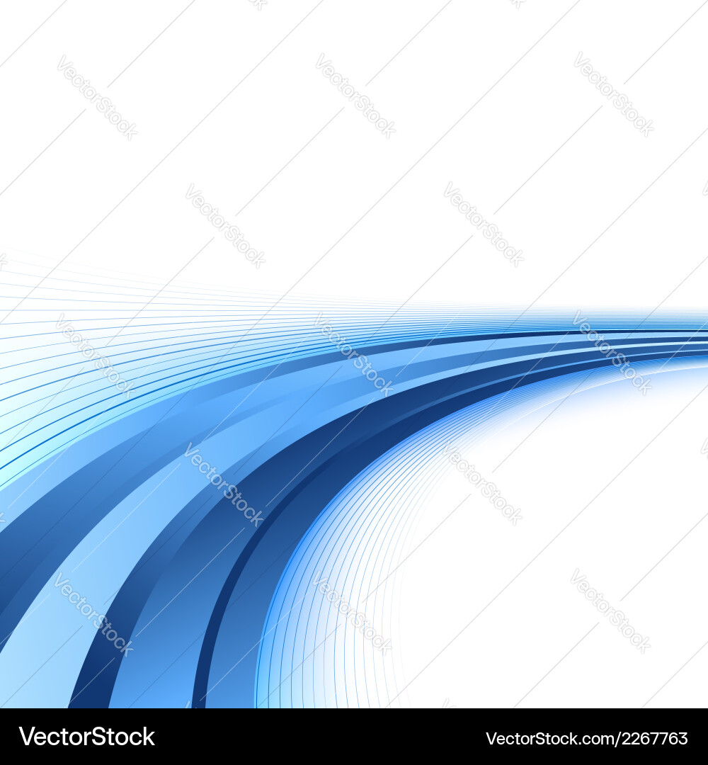 Abstract Blue Line Background Royalty Free Vector Image