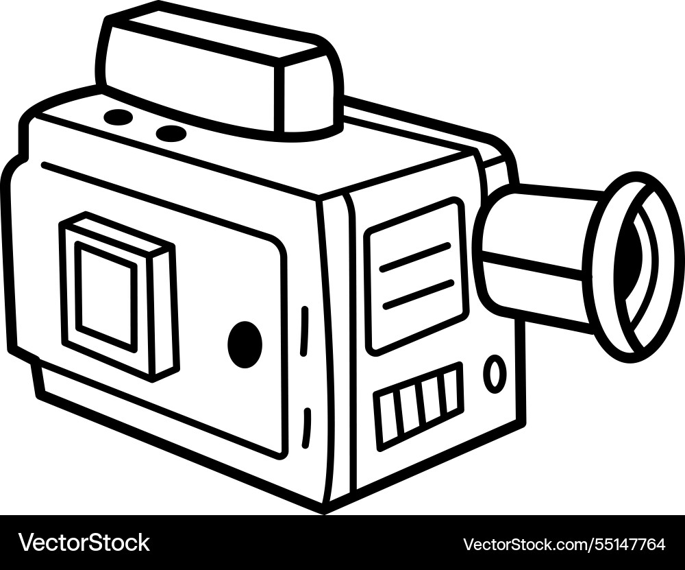 Camcorder Royalty Free Vector Image - VectorStock
