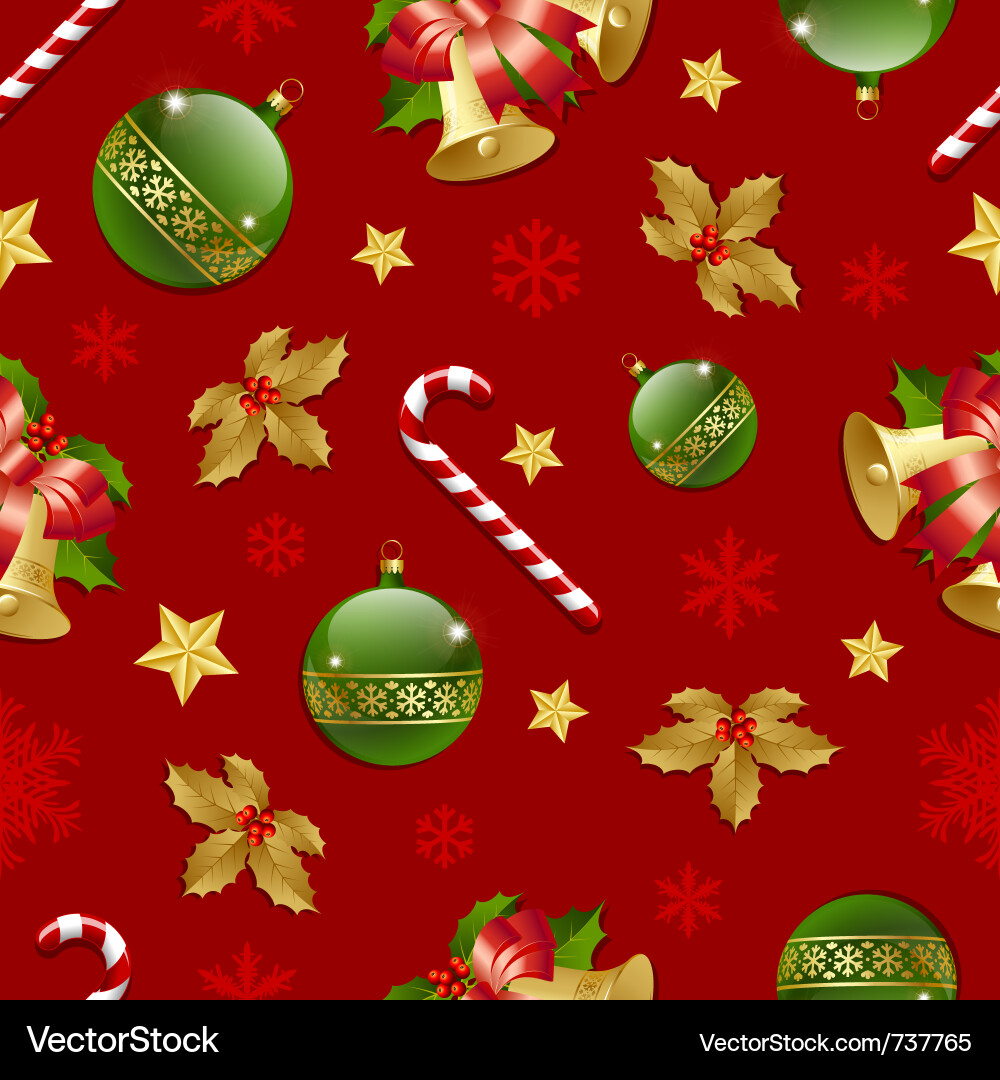 Christmas pattern Royalty Free Vector Image - VectorStock