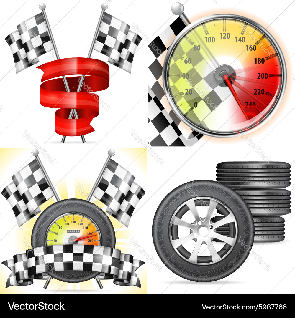 Racing concepts Royalty Free Vector Image - VectorStock