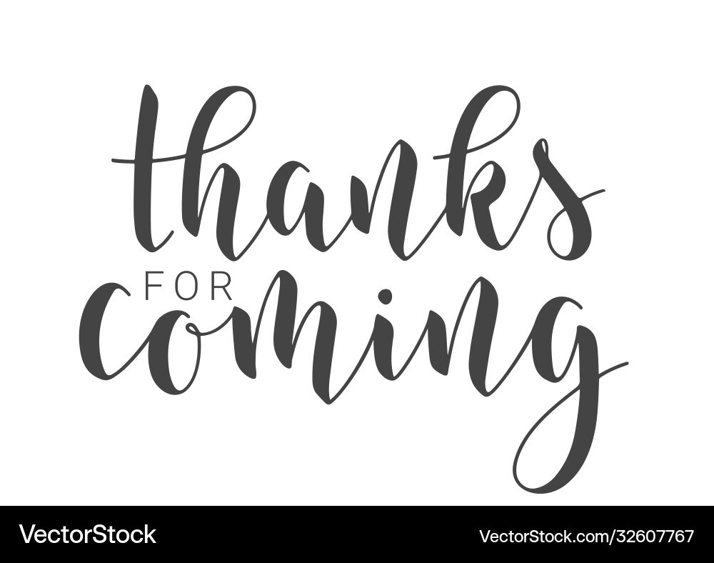 Thanks for Coming Vector Images (59)