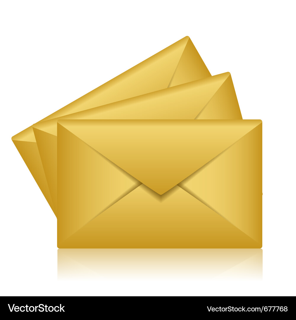 Envelopes Royalty Free Vector Image - VectorStock
