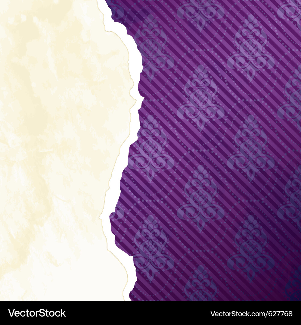 Vibrant torn paper banner Royalty Free Vector Image