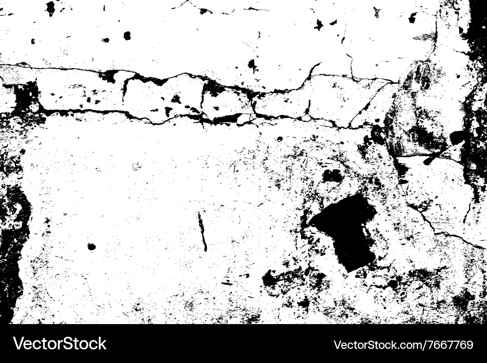 Distress cracked texture Royalty Free Vector Image