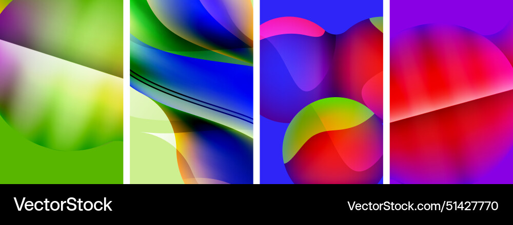 Abstract colors backgrounds Royalty Free Vector Image