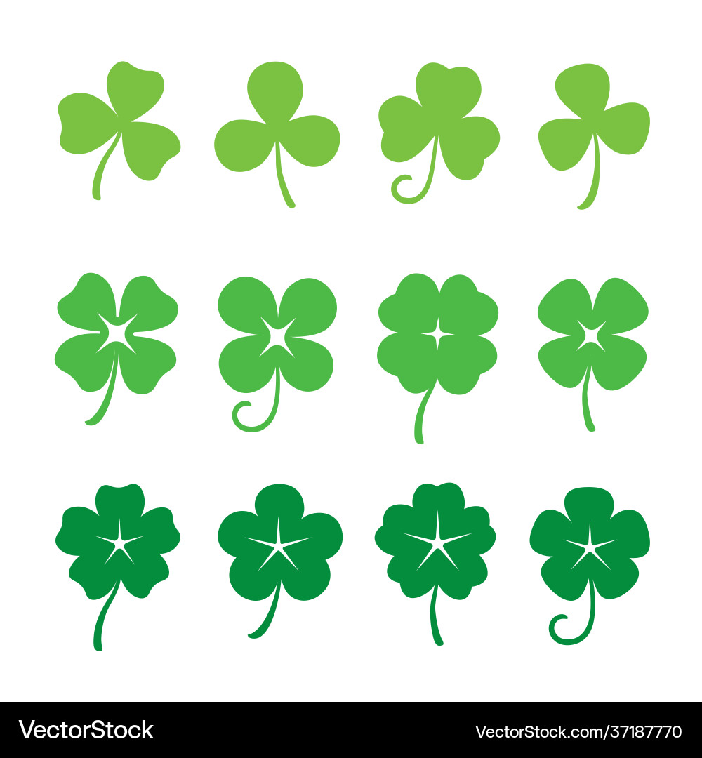 Clover Five Vector Images (57)