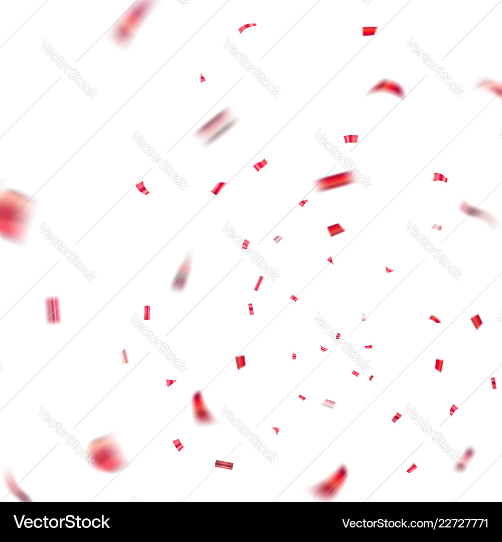 Confetti explosion isolated background Royalty Free Vector