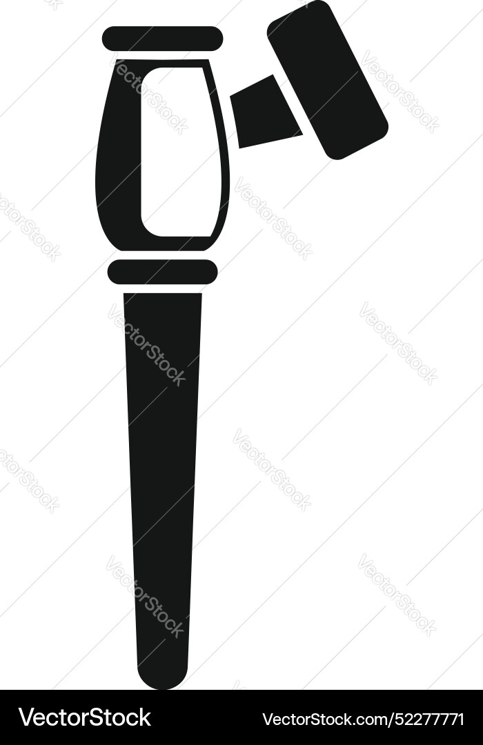 Wooden smoking pipe standing up with bowl Vector Image