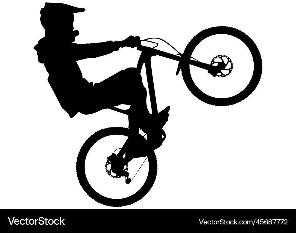 Wheelie Royalty Free Vector Image - VectorStock