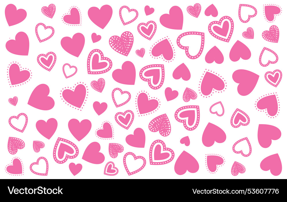 Heart Shape Seamless Vector Images (over 39,000)