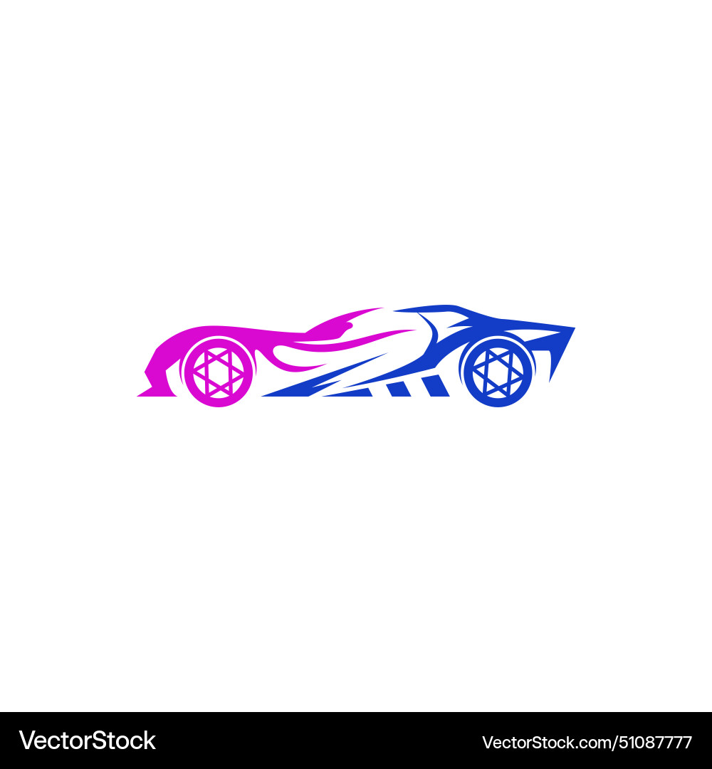Sports cars logo Royalty Free Vector Image - VectorStock