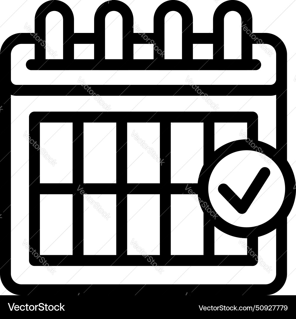 Time order delivery icon outline shipment Vector Image