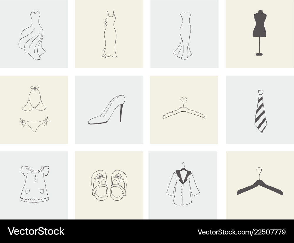 Wardrobe collection logo Vector Images & Graphics for Commercial Use ...
