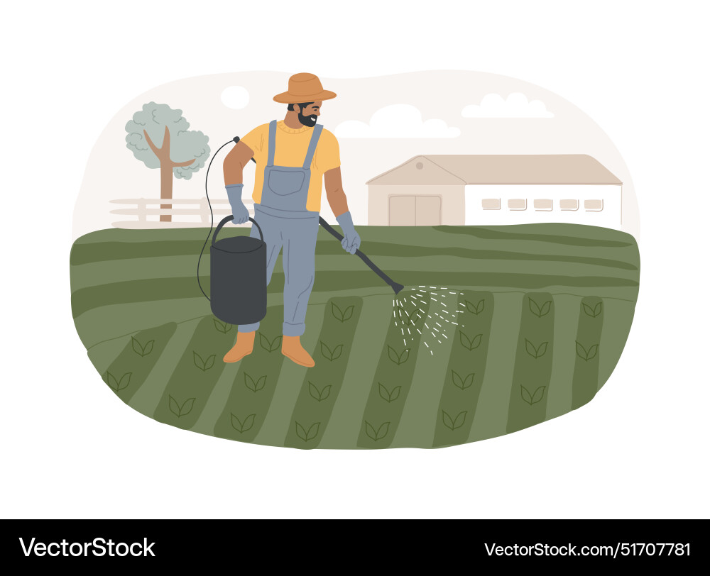 Biological pest control isolated cartoon Vector Image
