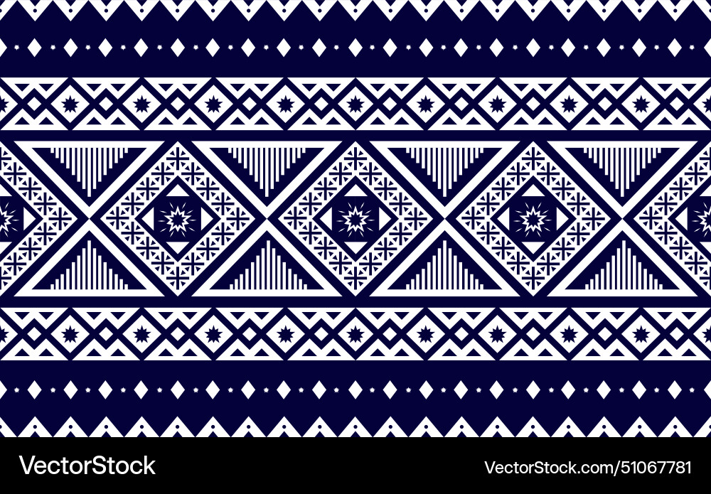 Ethnic geometric seamless pattern native Vector Image