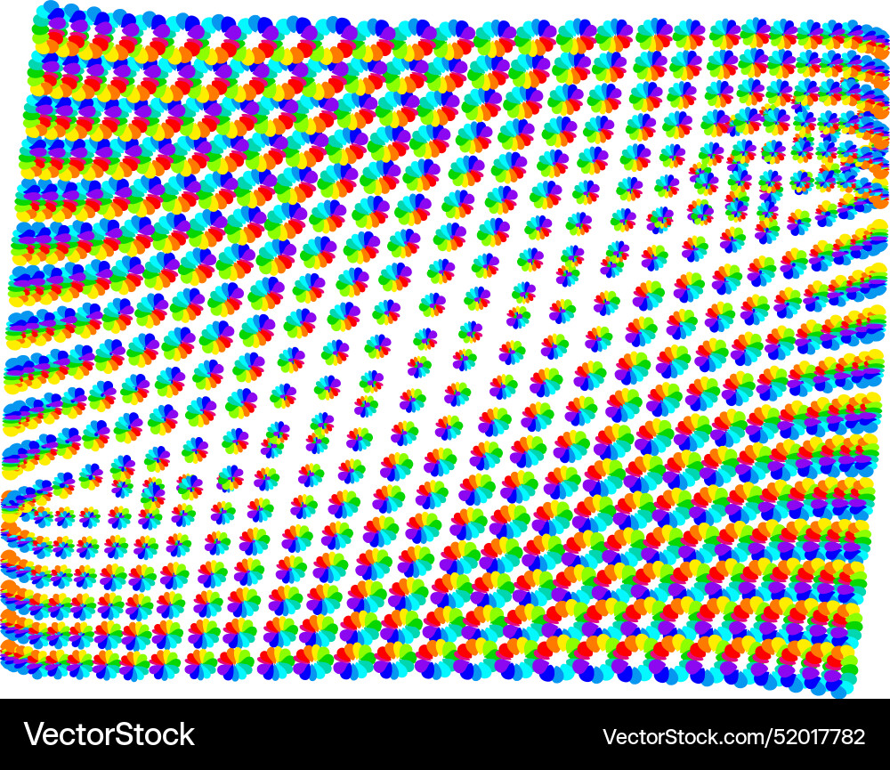 Attractive design for colorful background with flo