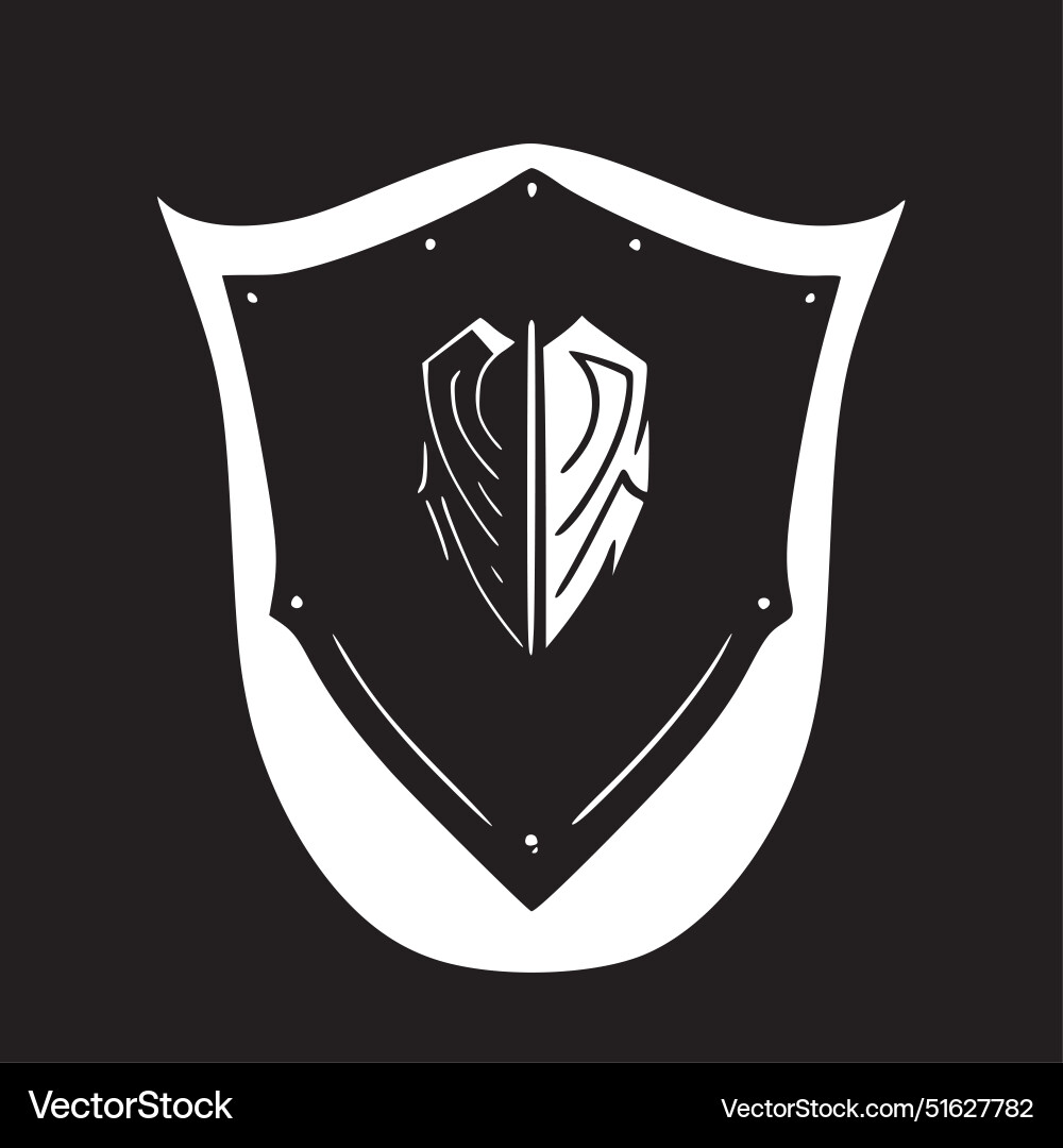 Shield - high quality logo - ideal for t-shirt Vector Image