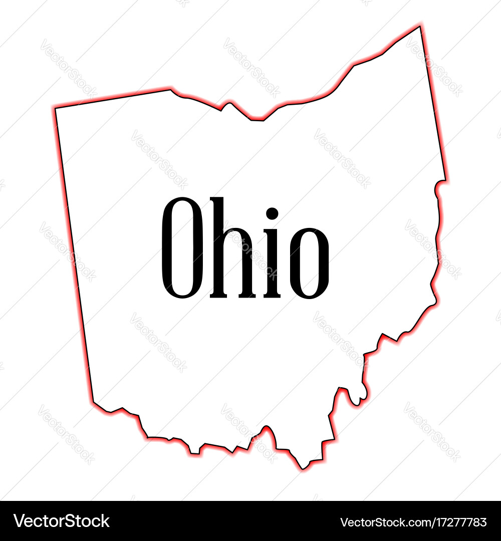 Ohio Royalty Free Vector Image - VectorStock